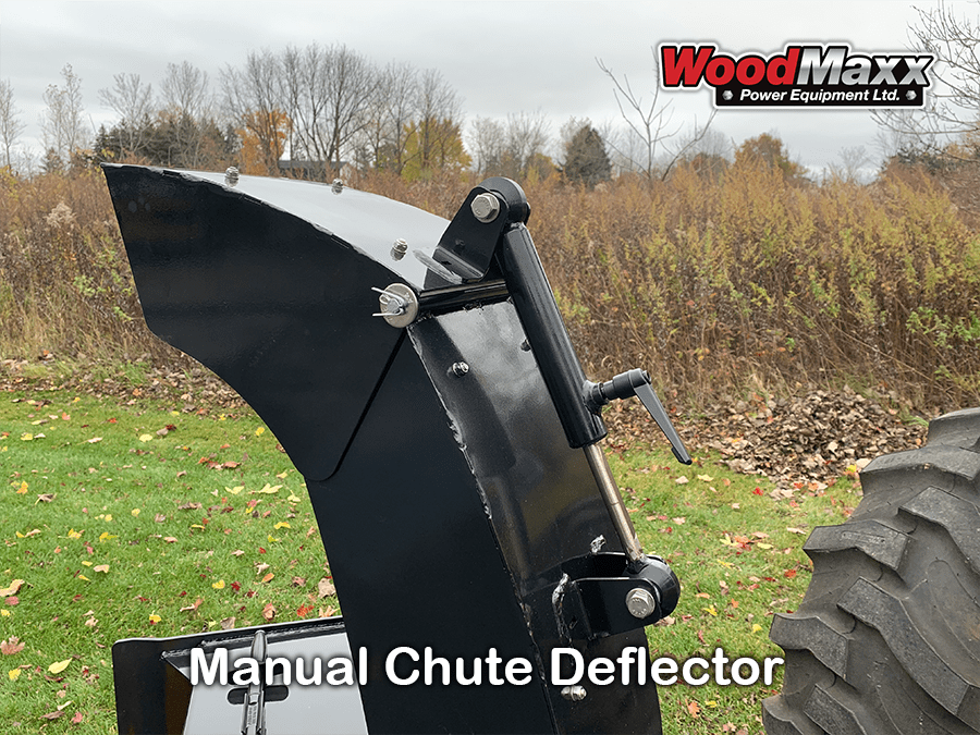 72" Snow Blower, Tractor Snow Blower, Hydraulic Chute Rotation - WoodMaxx